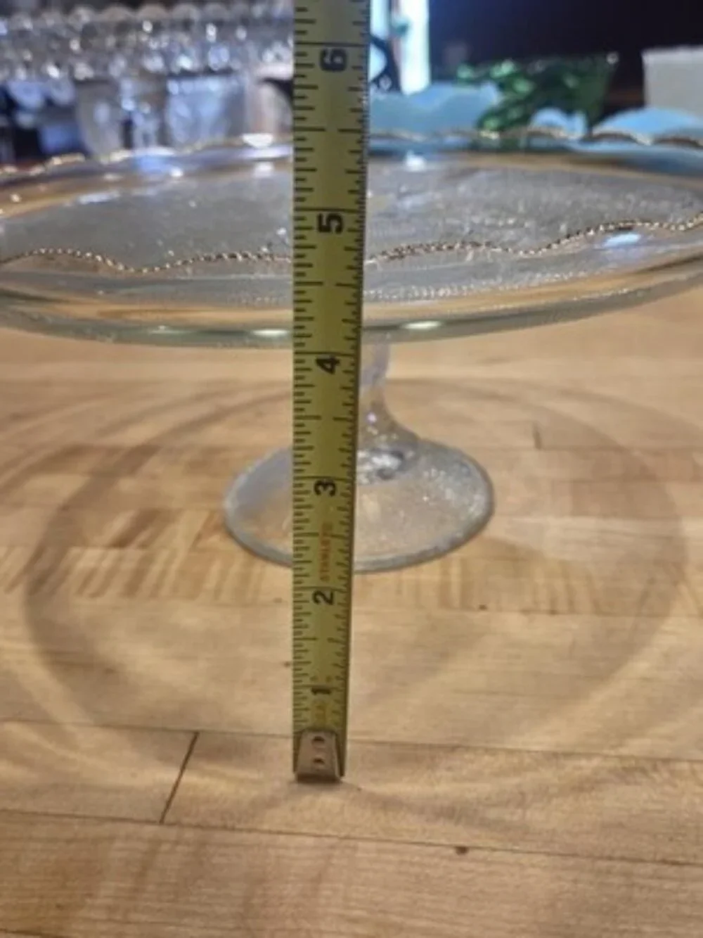 Jeannette Glass | Dining | Vintage Jeannette Glass Harp Lyre Pedestal ...